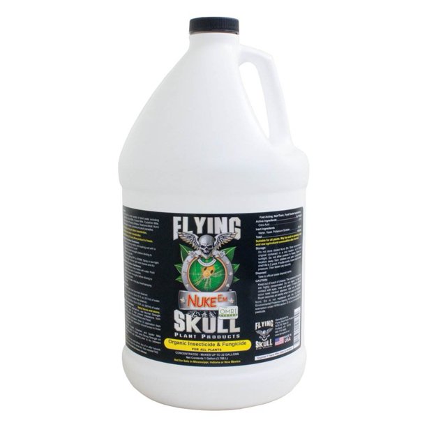 Flying Skull FSIN103 Nuke Em Organic Gardening Insecticide & Fungicide ...