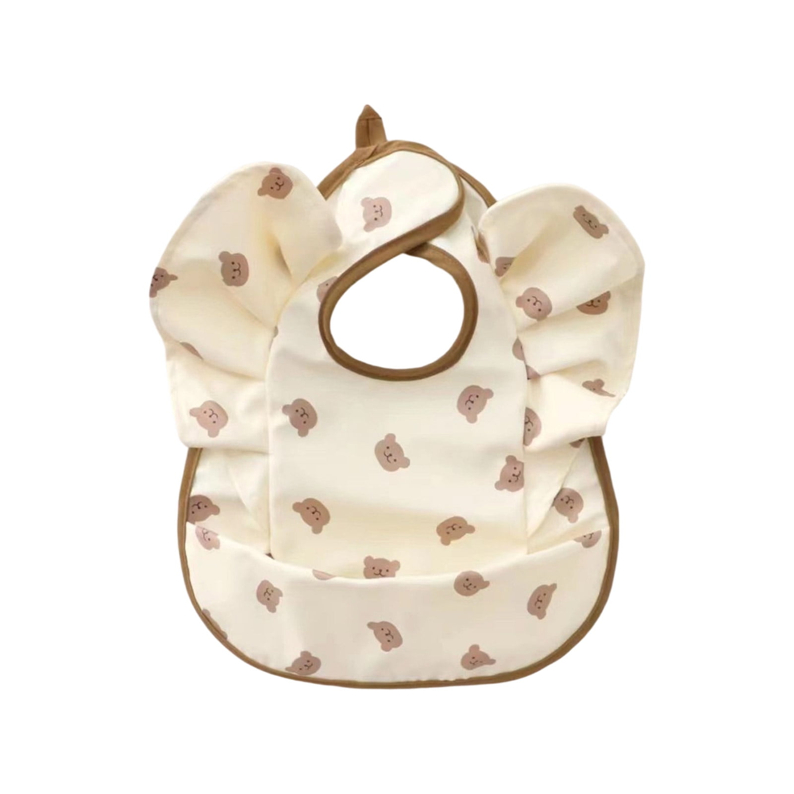 Flying Sleeve Baby Catcher Bib Angel Wing Designed Bib PU Water ...