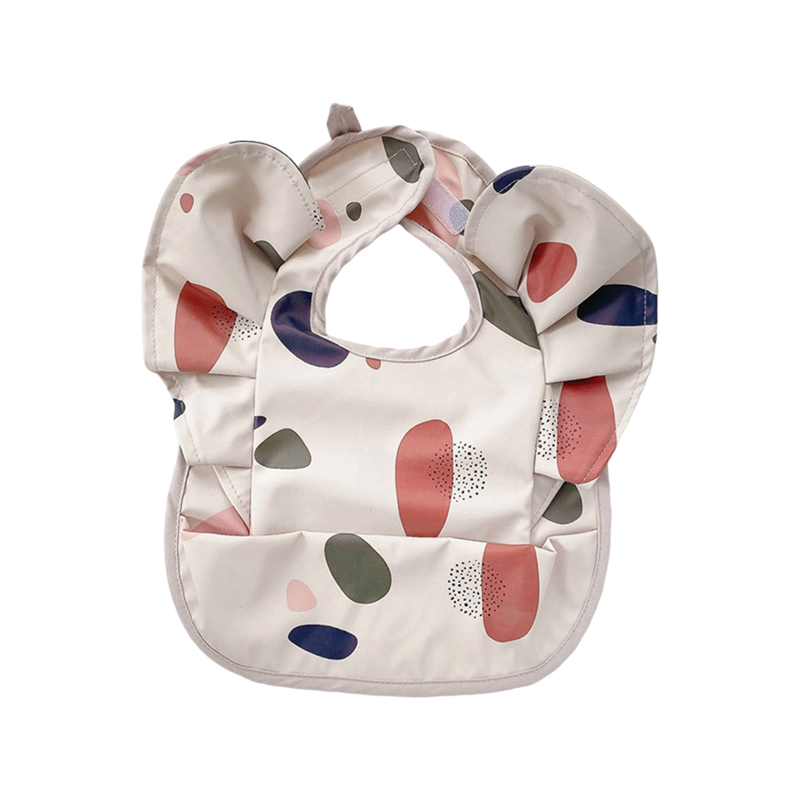 Flying Sleeve Baby Catcher Bib Angel Wing Designed Bib PU Water ...