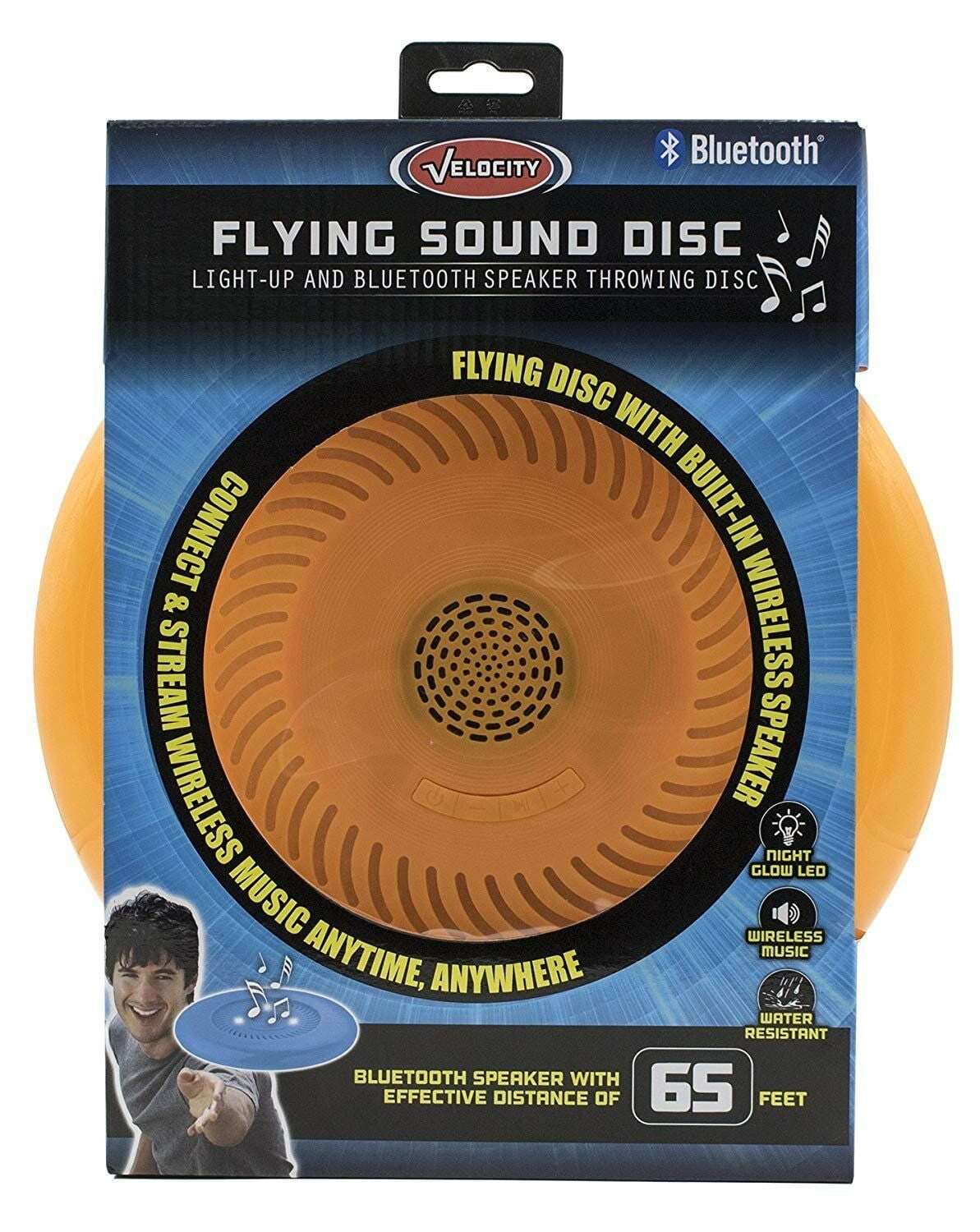 Flying Sound Disc - Light-Up and Bluetooth Speaker Throwing Disc ...