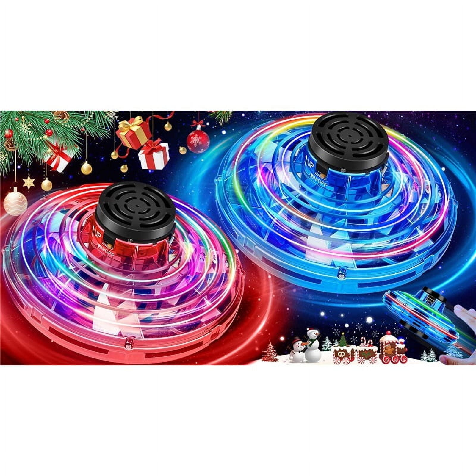 Flying Spinner Mini Drone,Hand Controlled Drone Flying Toy New Fly UFO ...