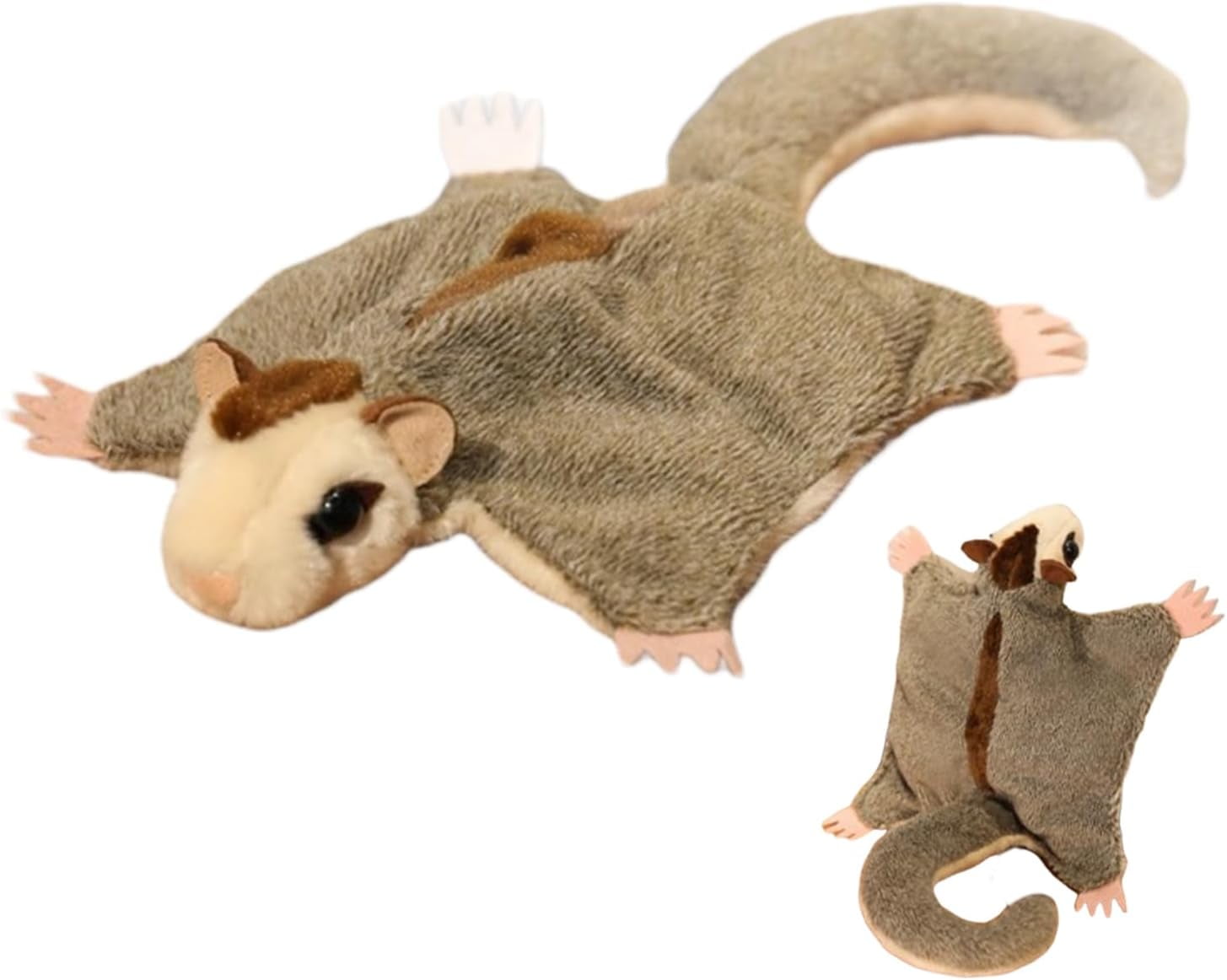 Flying Squirrel Plush Doll, Sugar Glider Plush, Flying Squirrel Toy ...