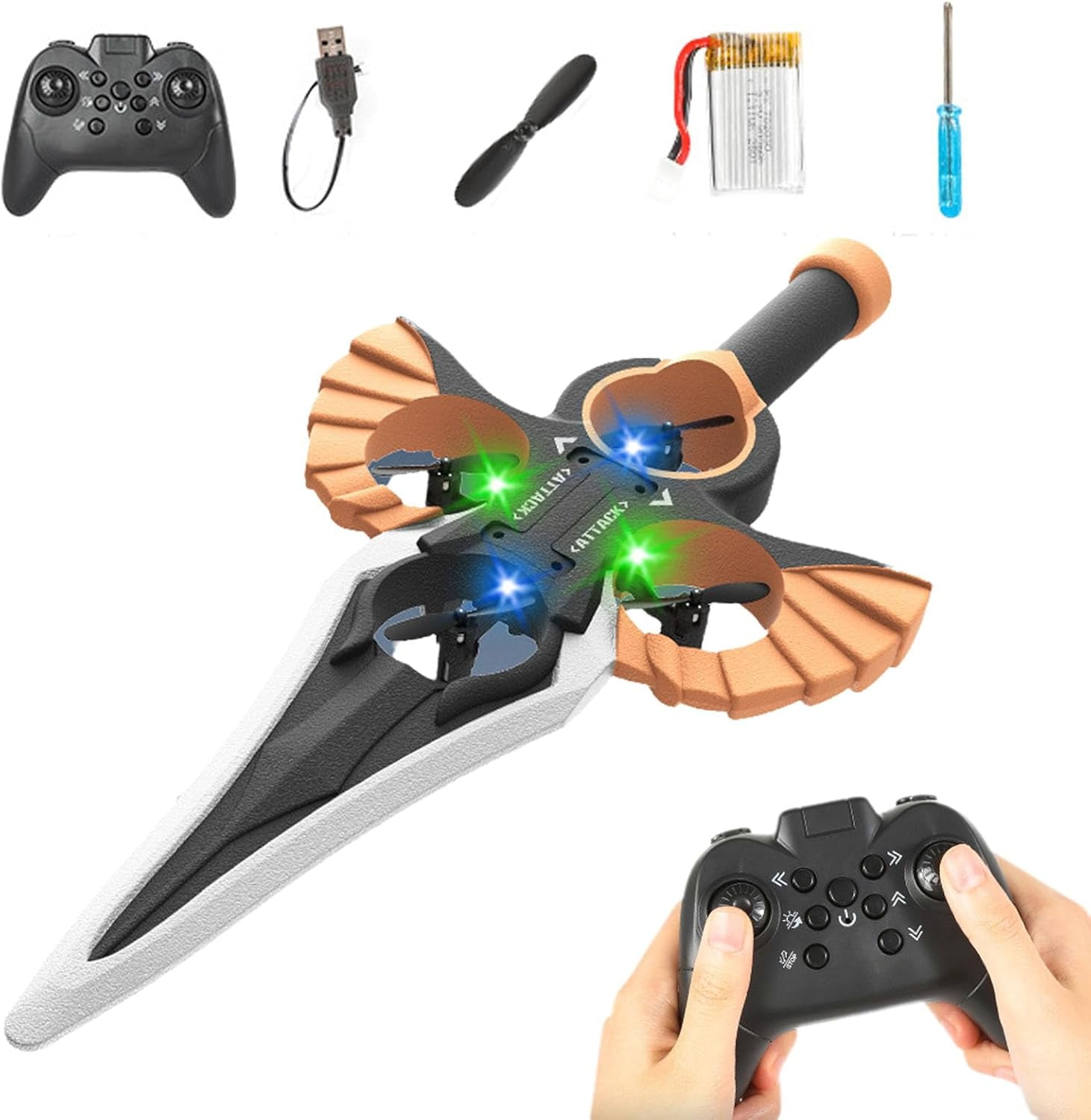 Flying Sword Rc Glider, Flying Sword Control By Hand, Remote Controlled ...