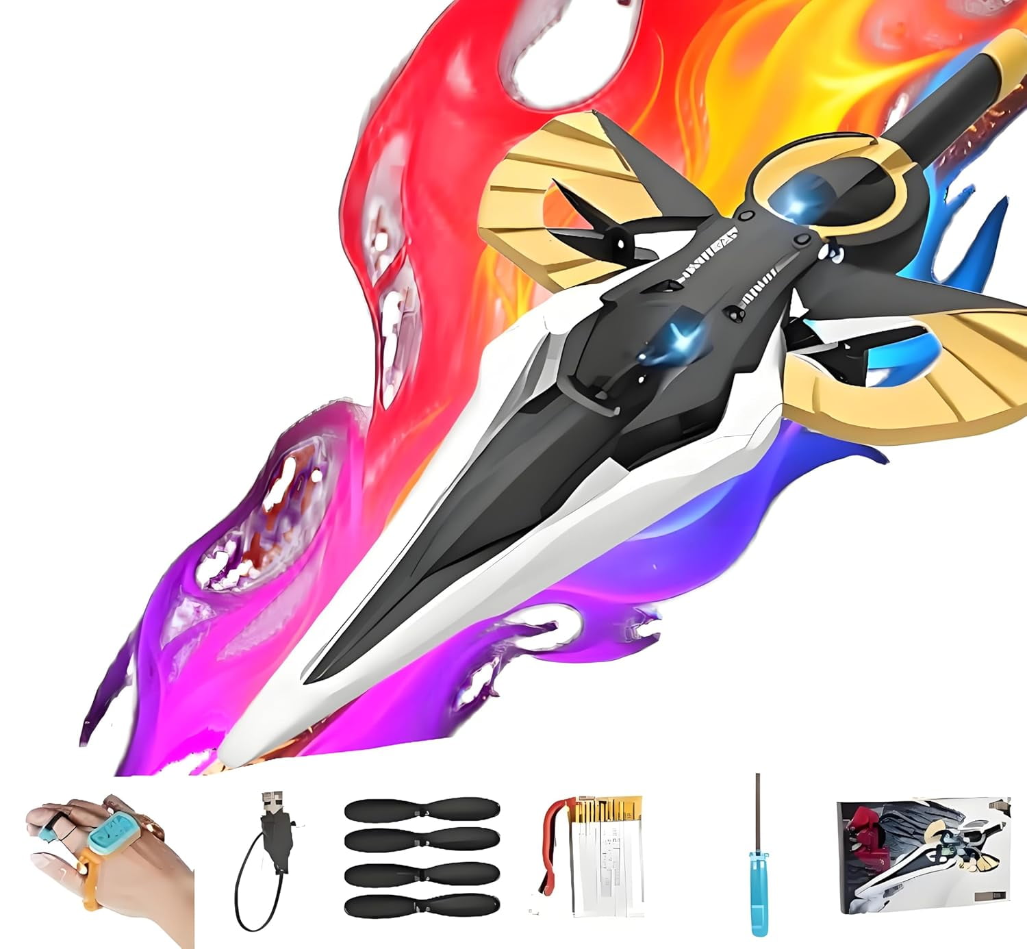 Flying Sword Rc Glider, Flying Sword Control By Hand, Remote Controlled ...