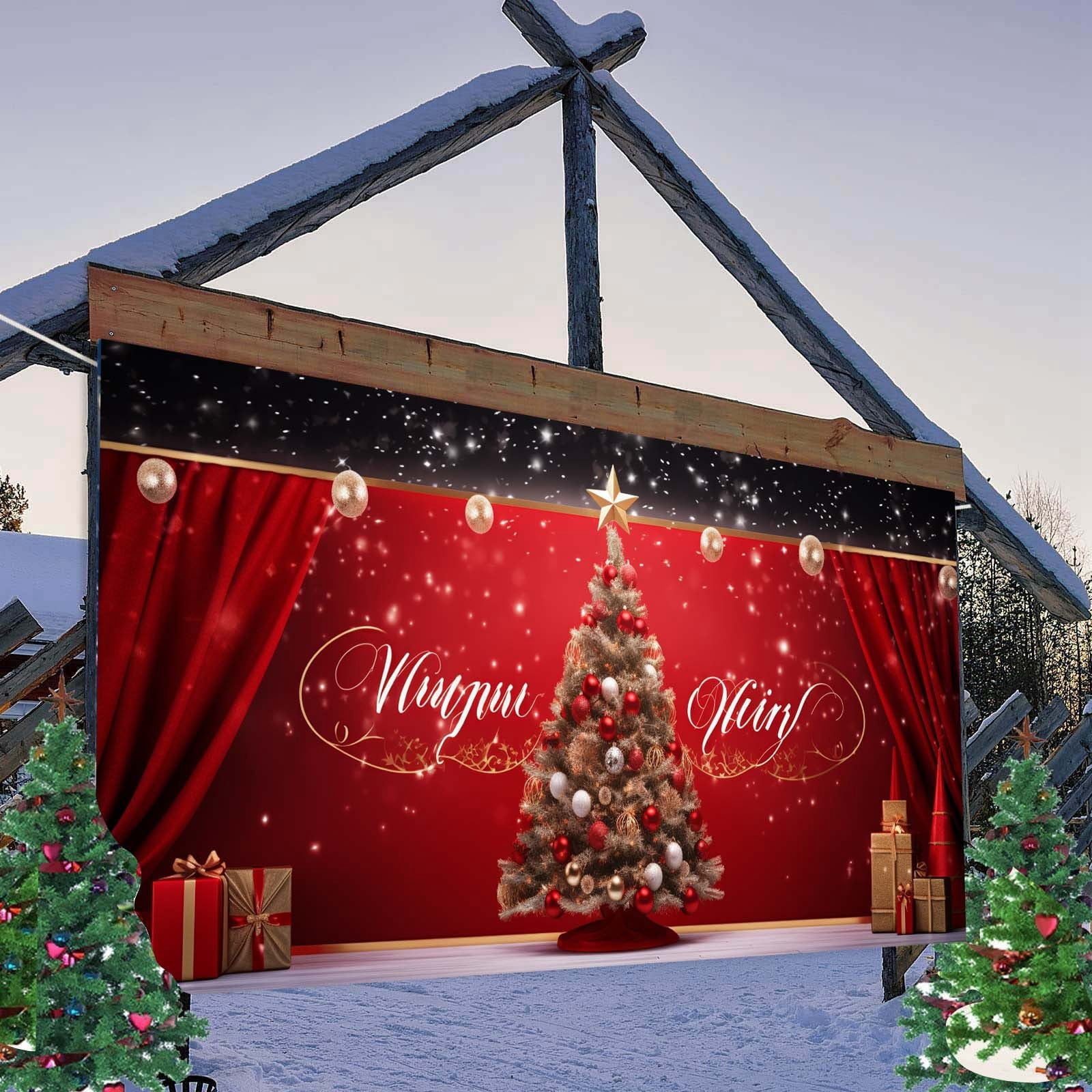 Flying The Flag Holiday Banners Set Pennant Holder Sleeve Canadian Flag ...