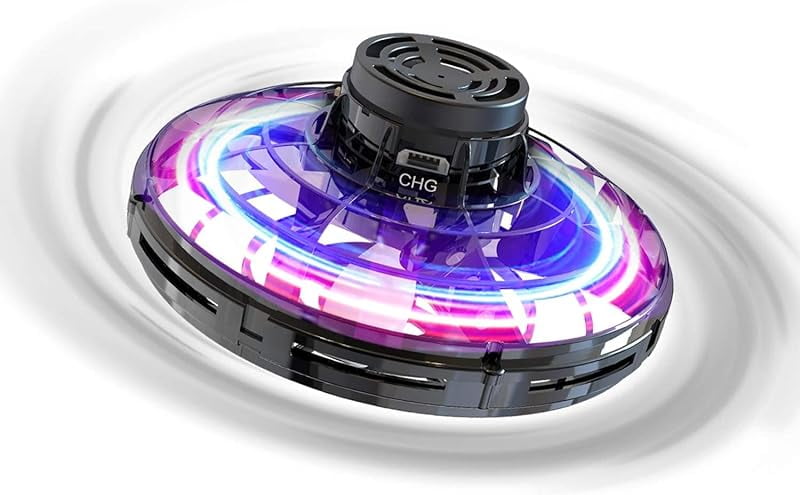 Flying Toys - Hand Operated Drones for Kids or Adults - UFO Drone ...