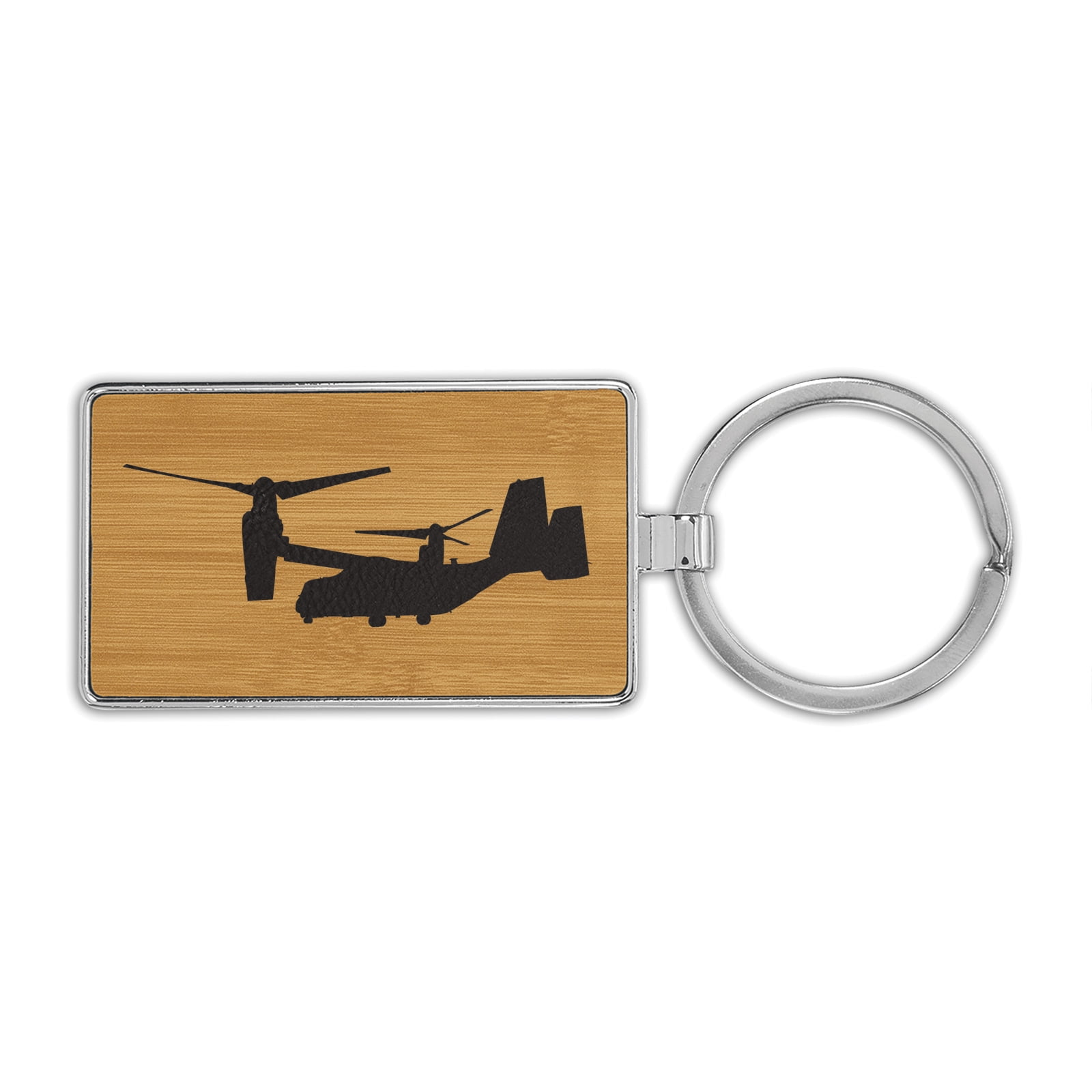 Flying V-22 Osprey Premium Leatherette Keychain stol vtol vertical takeoff tiltrotor v22 #1 ...