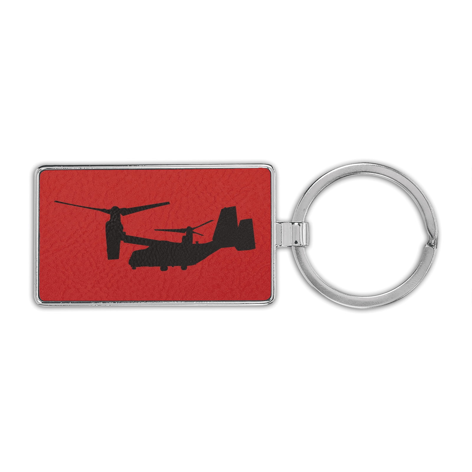 Flying V-22 Osprey Premium Leatherette Keychain stol vtol vertical ...