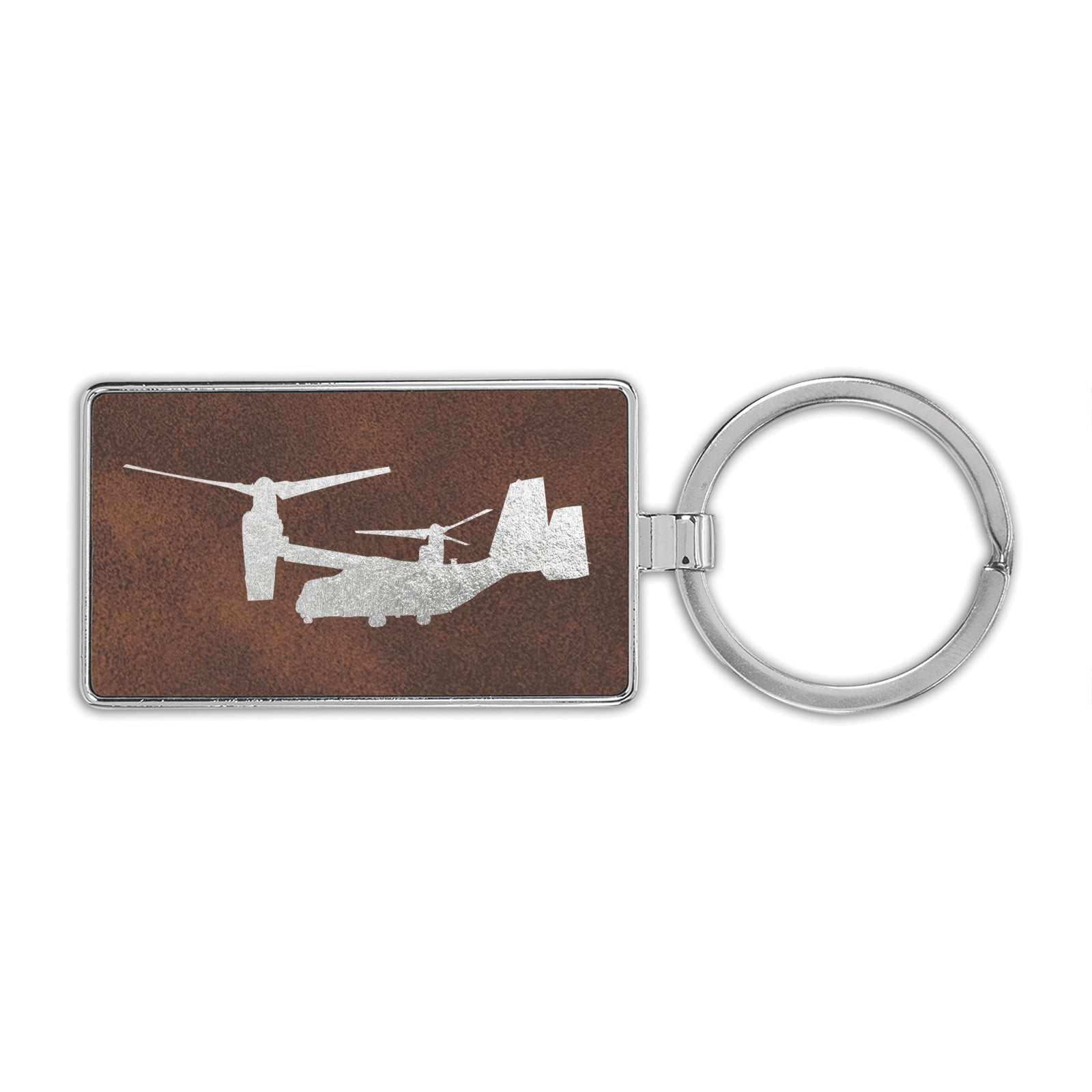Flying V-22 Osprey Premium Leatherette Keychain stol vtol vertical ...