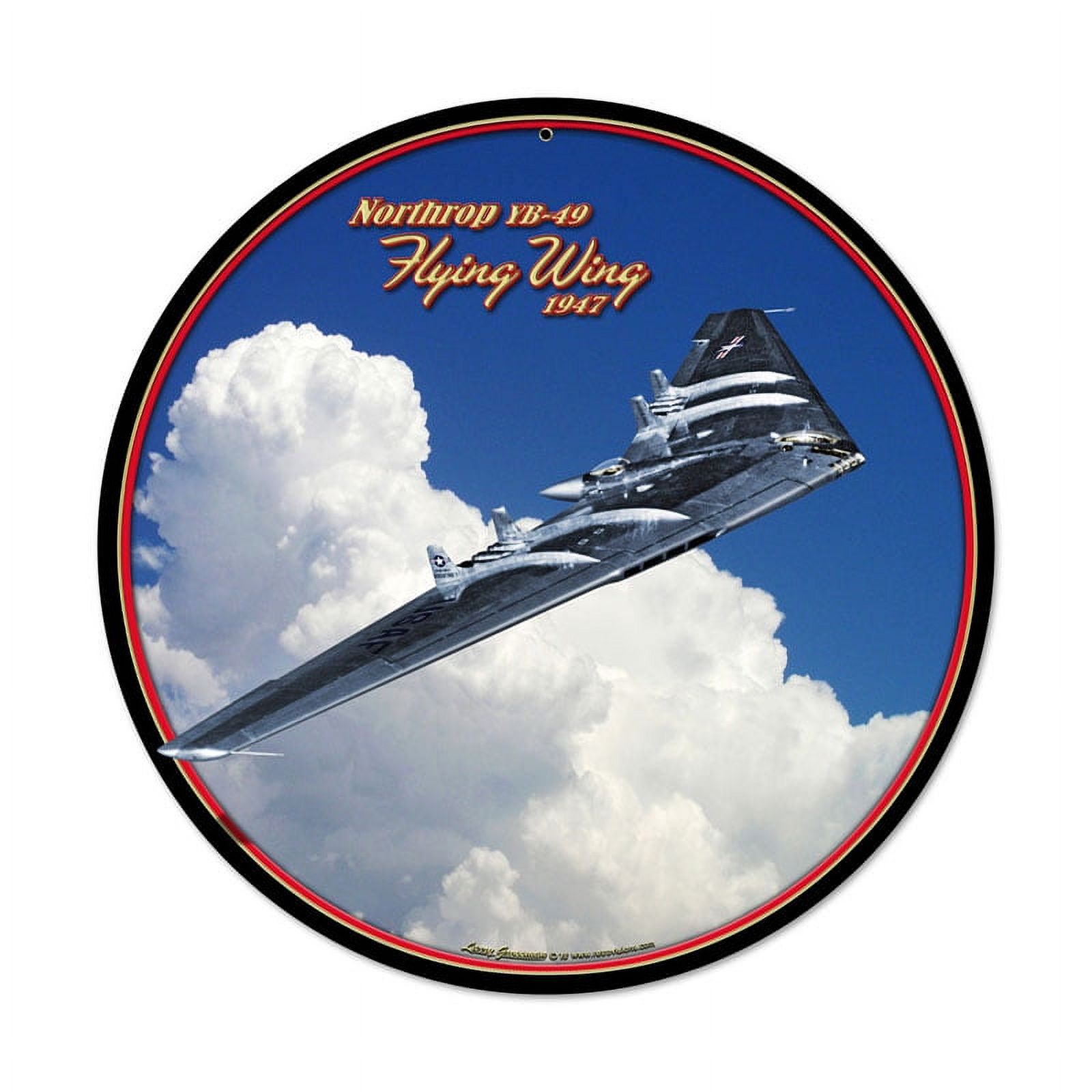 Flying Wing Vintage Sign “Made in the USA with heavy gauge steel ...