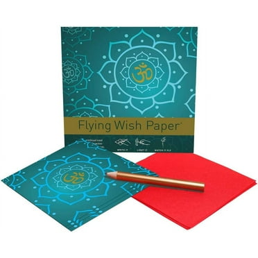 Flying Wish Paper, Peace Dove - Write It, Light It, & Watch It Fly - 5 ...