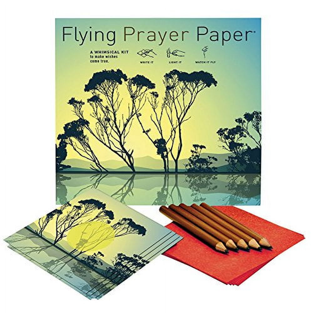 Flying Wish Paper Reflections Prayer Kit - Crafts Supplies for Adults ...