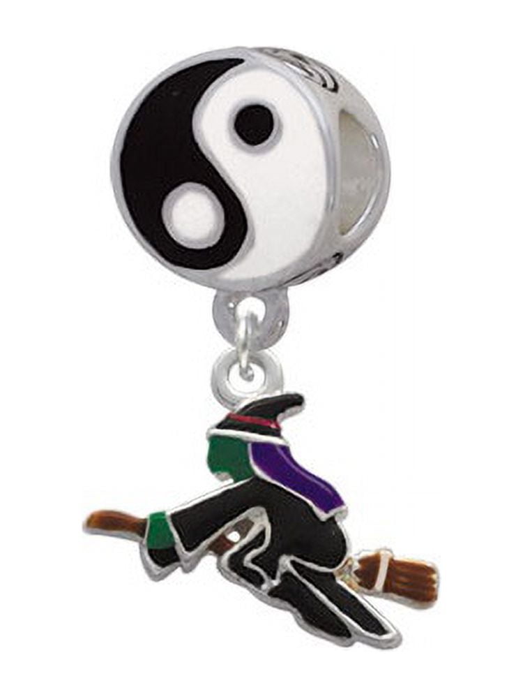 Flying Witch - Yin Yang Charm Bead - Walmart.com