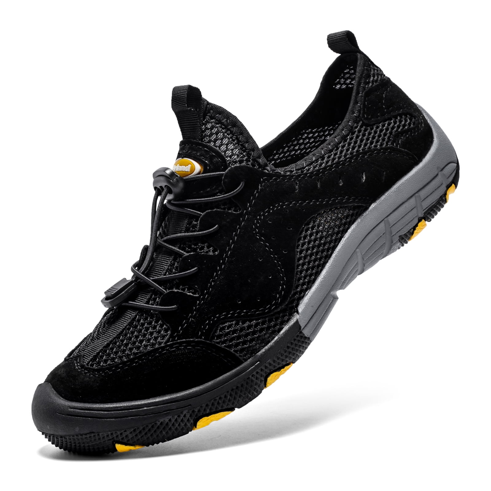 Flyland Men Sneakers Outdoor Spring Autumn Leather Hiking Shoes Lace Up ...