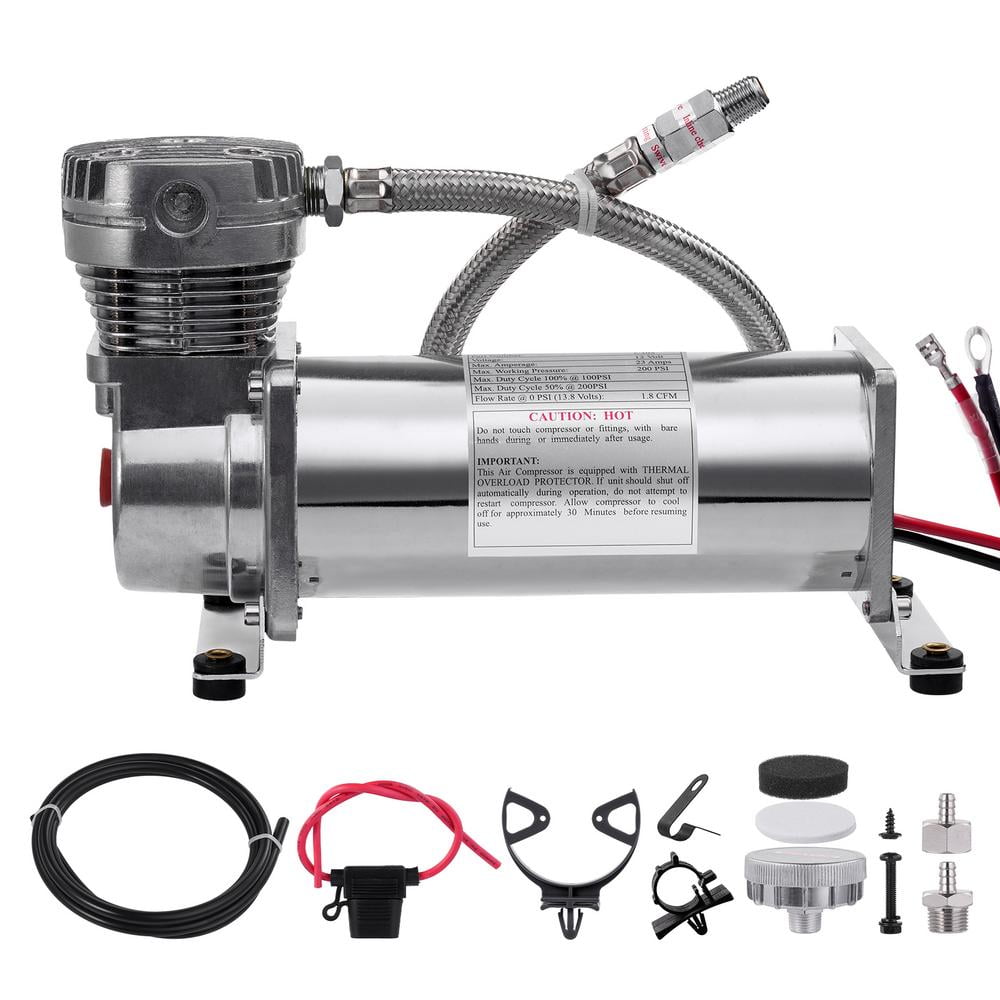 Flylapdo Air Compressor Air Horn Air Suspension Train Horn Portable ...