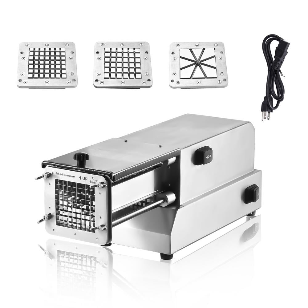 Flylapdo Electric French Fry Cutter Stainless Steel Electric Potato ...
