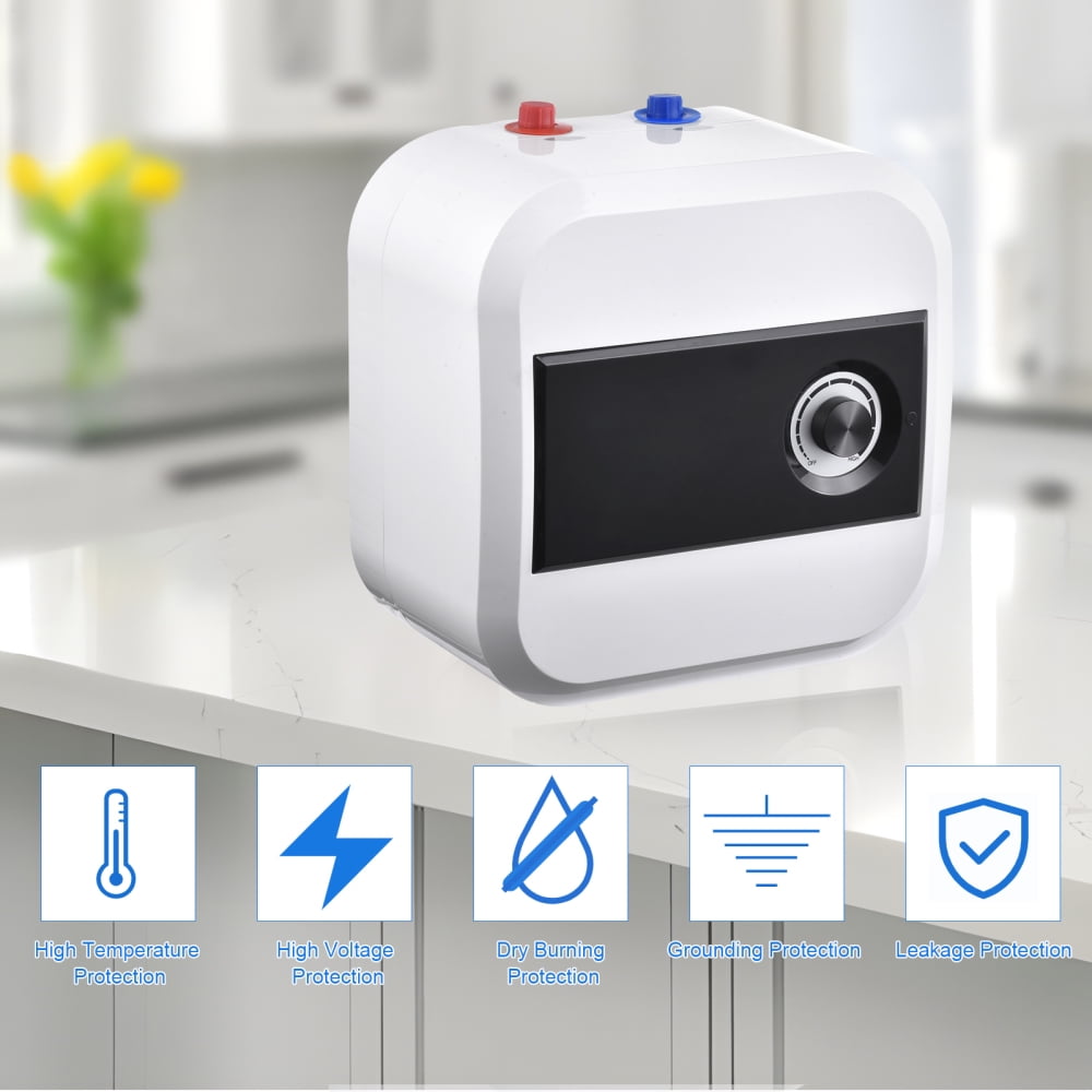 Flylapdo Energy-Efficient 15L Water Heater, 7A Current & Dry Burn ...