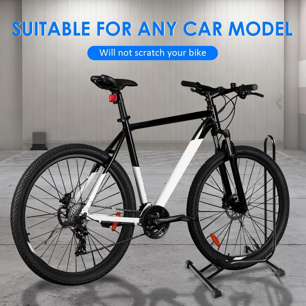 Flylapdo Floor Bike Rack Stabel Steel Bike Rack Powder Coated Bicycle ...