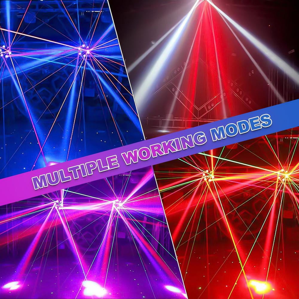 Flylapdo LED Moving Head Light Spotlight Stage Lamps Small Beam Stage ...