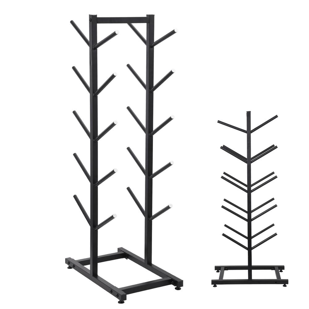 Flylapdo Skateboard Organizer Freestanding Water Ski Rack 5-Tiers Metal ...