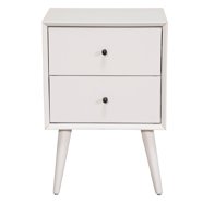 Novogratz Kelly Nightstand, Ivory Oak - Walmart.com