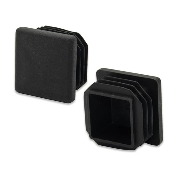 Flyshop 1-1/8" x 1-1/8", 28 x 28mm Square Plastic Plugs Durable Pipe ...
