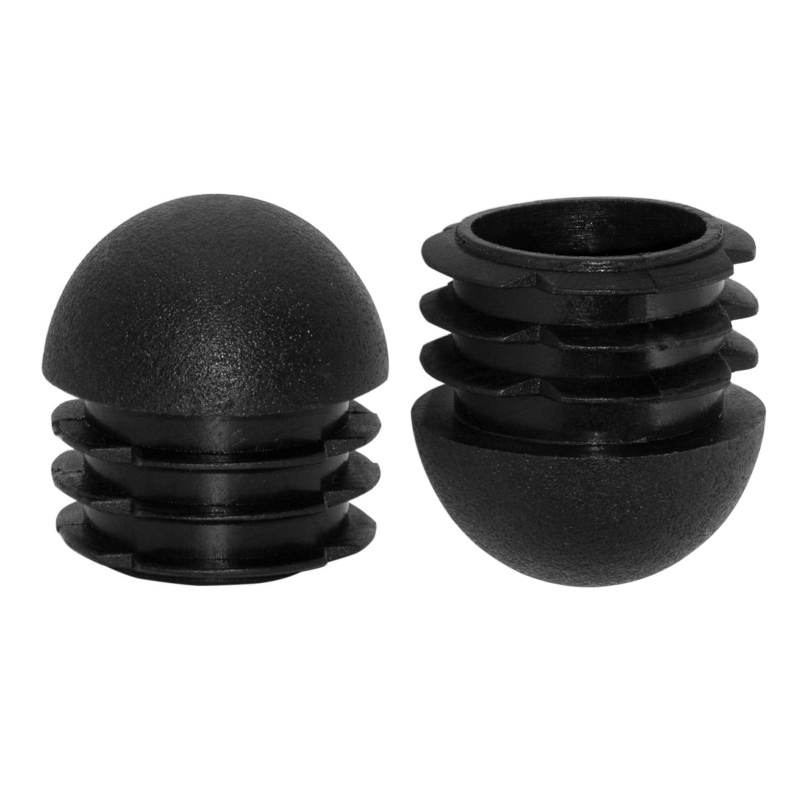 Flyshop 1-3/8", 35 mm Round Tube Plugs with Ball Tips Durable Plastic ...