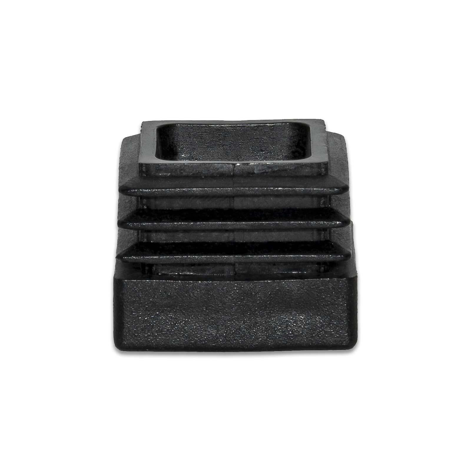 Flyshop 16 PCS M8 Threaded Square Plastic Tube Insert Adjustable ...