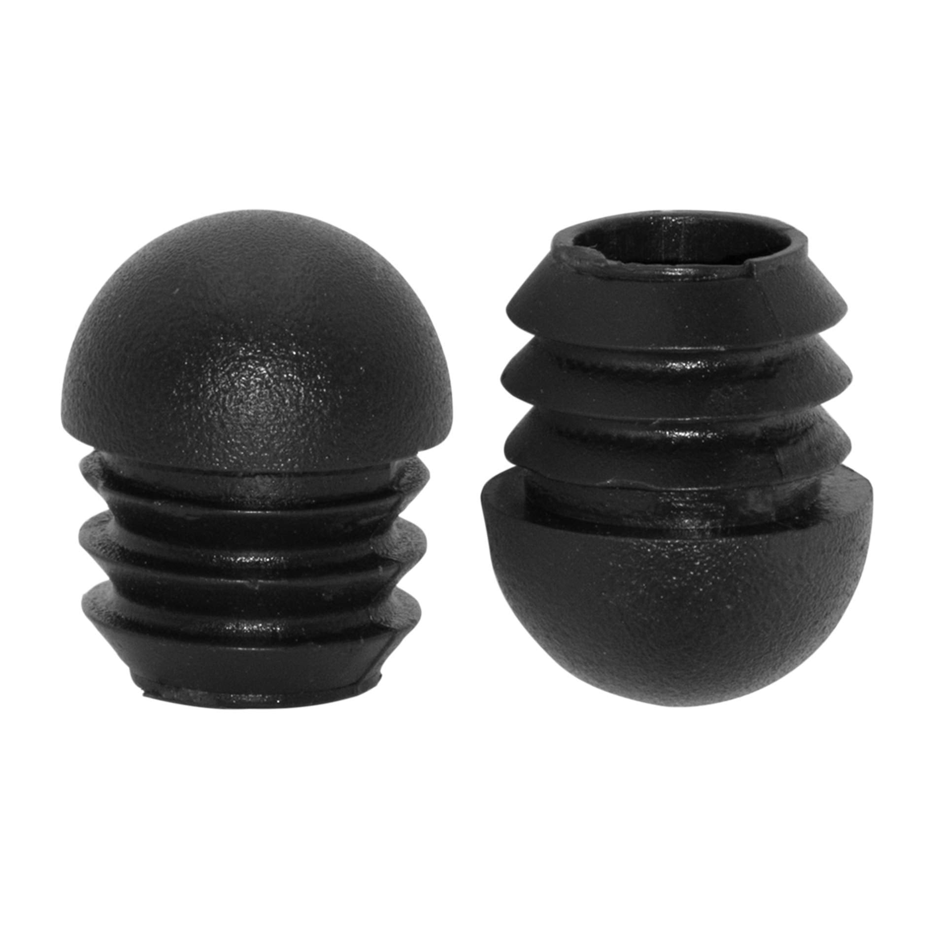 Flyshop 16 Pcs Round Tube Inserts, Plastic Hole Plugs, 3/4 Inch (19 mm ...