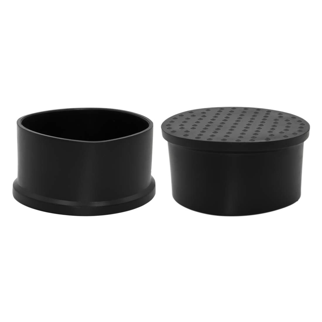 Flyshop 2-Inch, 50 mm Round Chair Leg Caps Flexible PVC Patio Floor ...