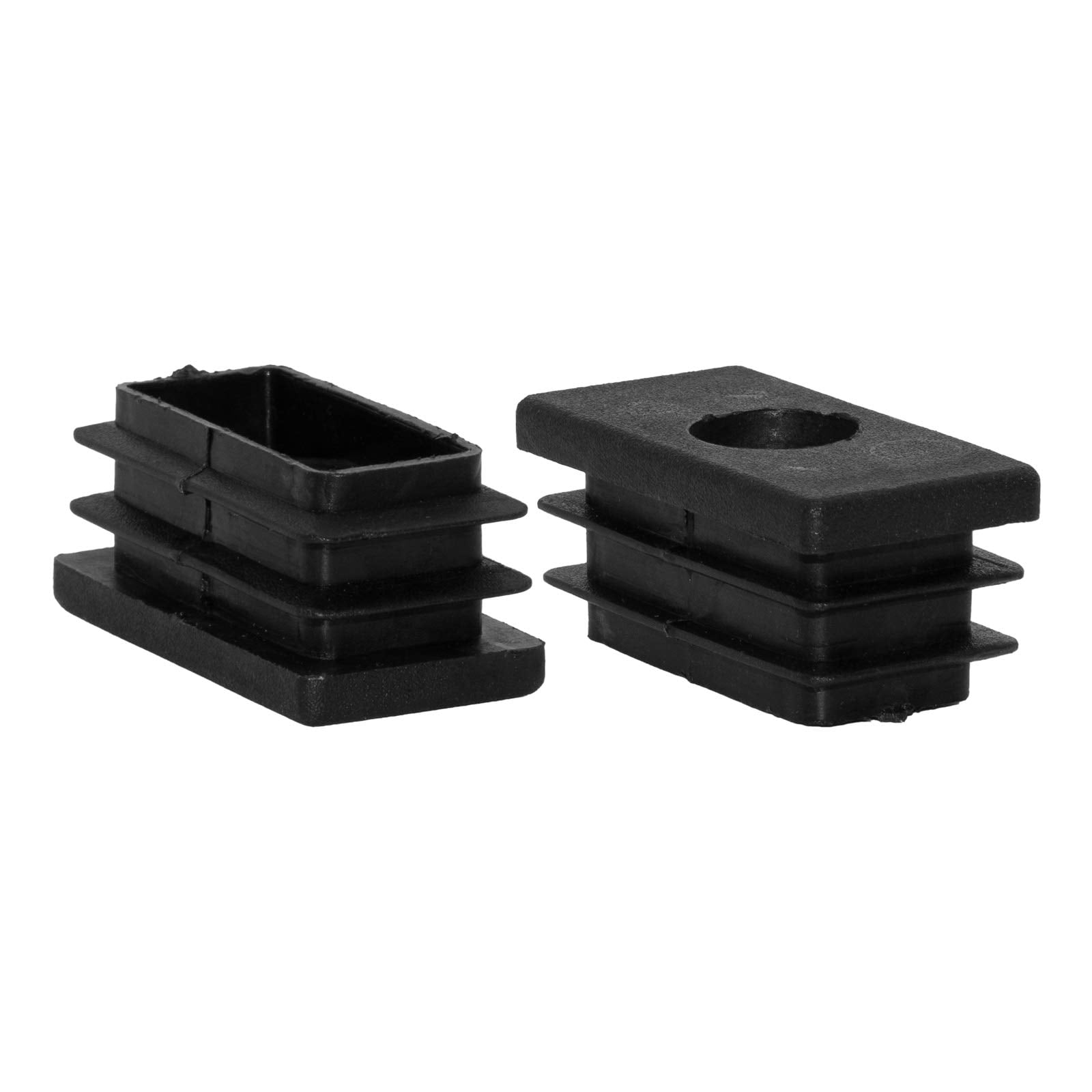 Flyshop 4 PCS M8 Threaded Rectangle Plastic Tube Insert Adjustable ...