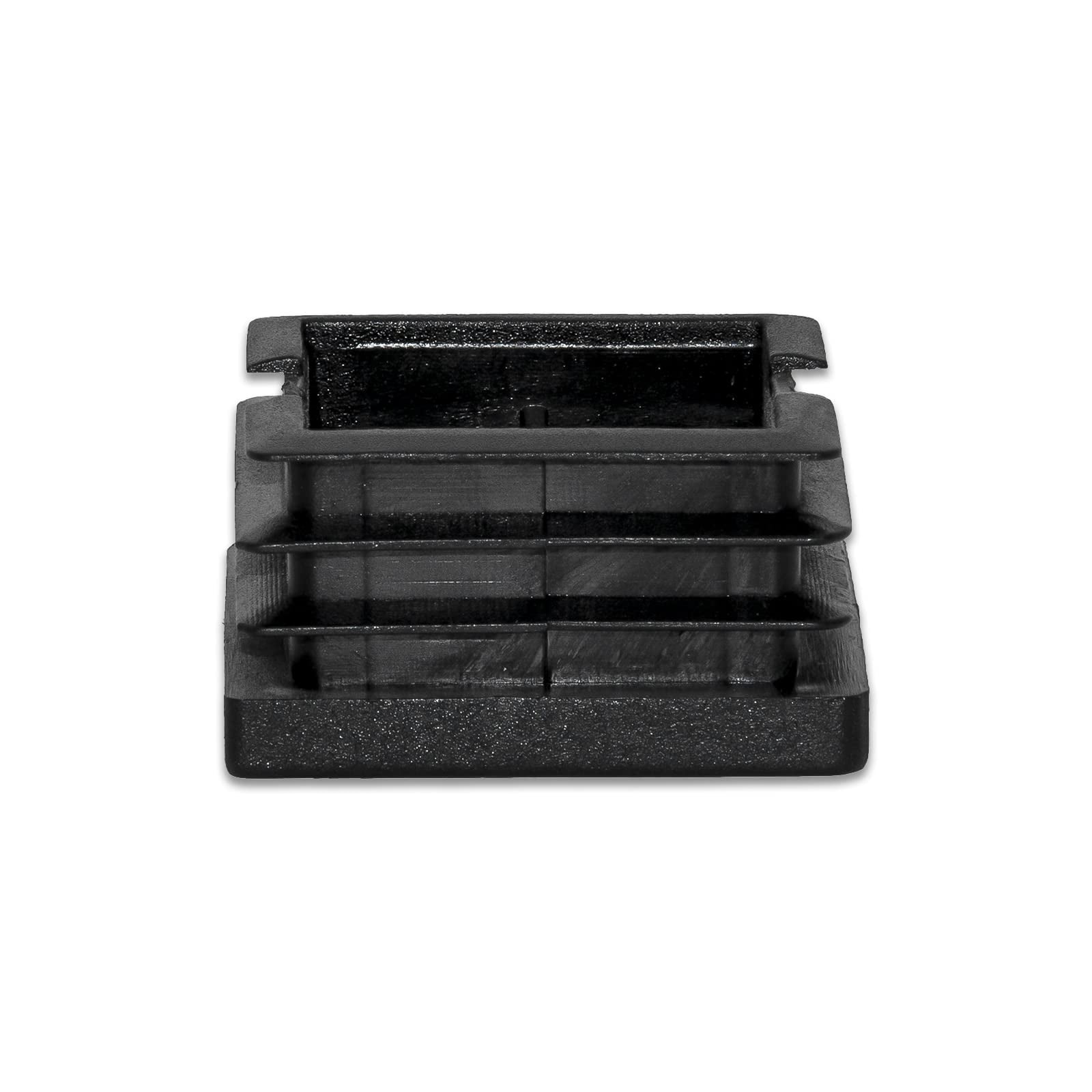 Flyshop 4 PCS M8 Threaded Square Plastic Tube Insert Adjustable ...