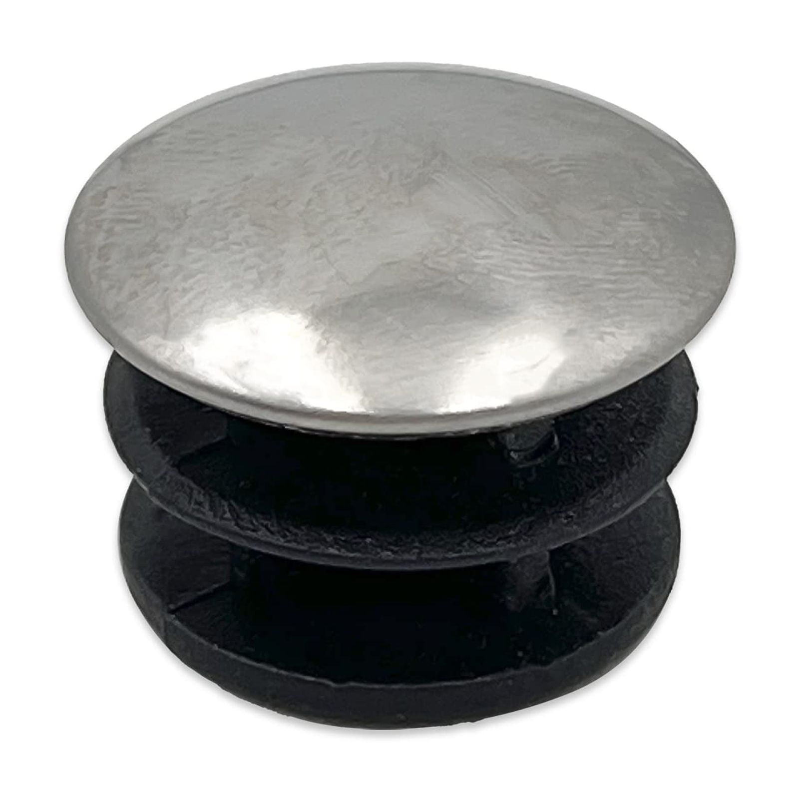 Flyshop 4 PCS Stainless Steel Surface Round Chair Leg Glide Plastic ...