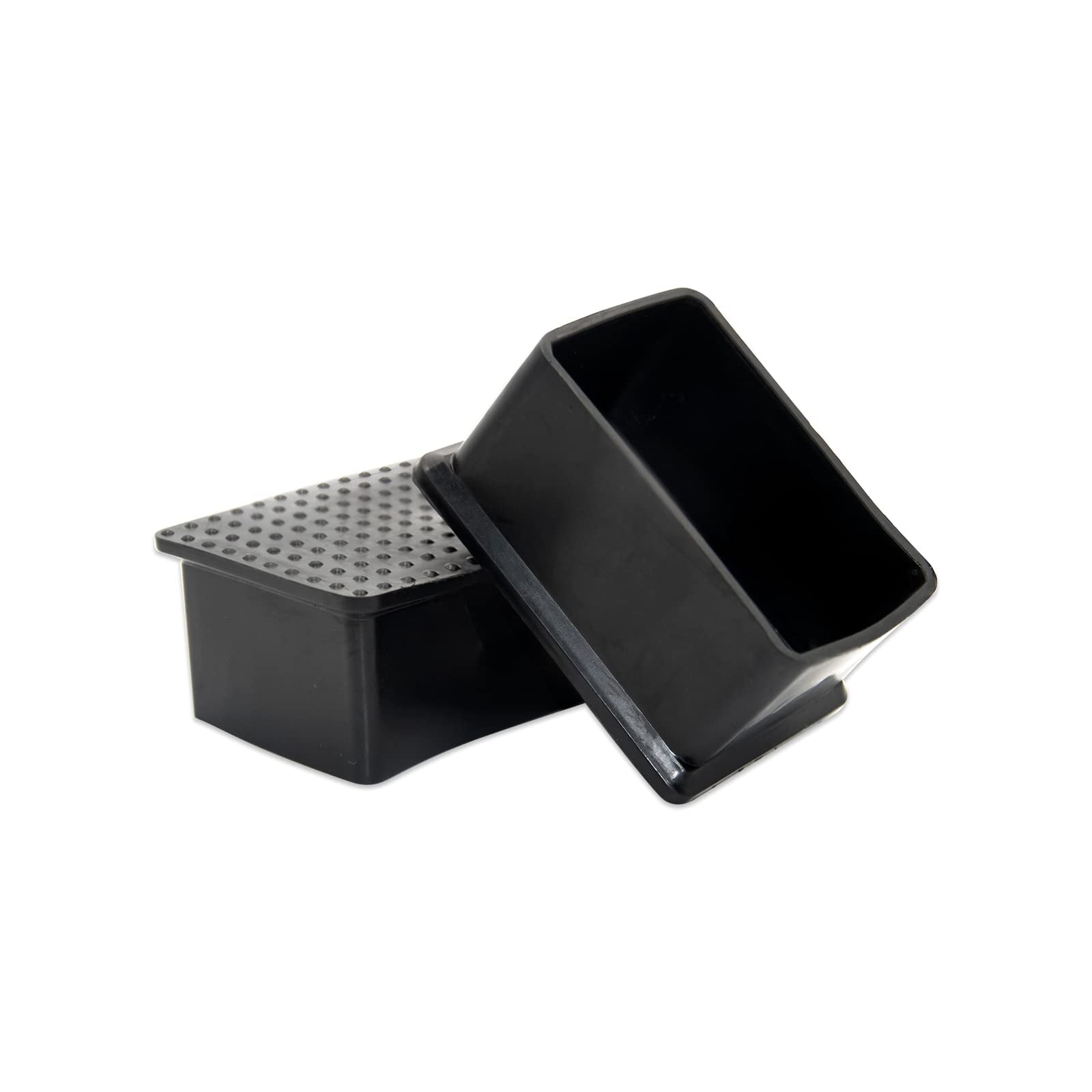 Flyshop 4PCS Rectangle PVC Chair Leg Caps Non-Slip Noise Reduction ...