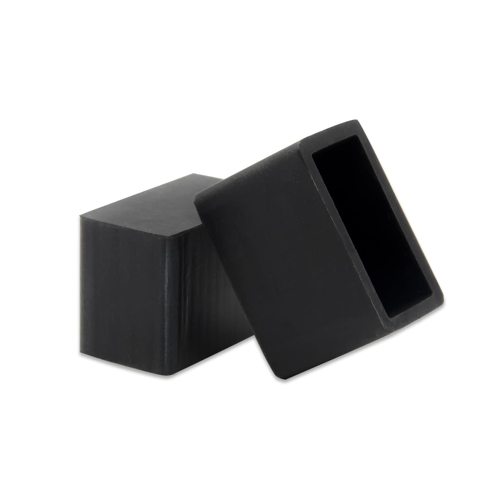 Flyshop 4PCS Rectangle Silicone Chair Leg Caps Protectors Non-Slip ...