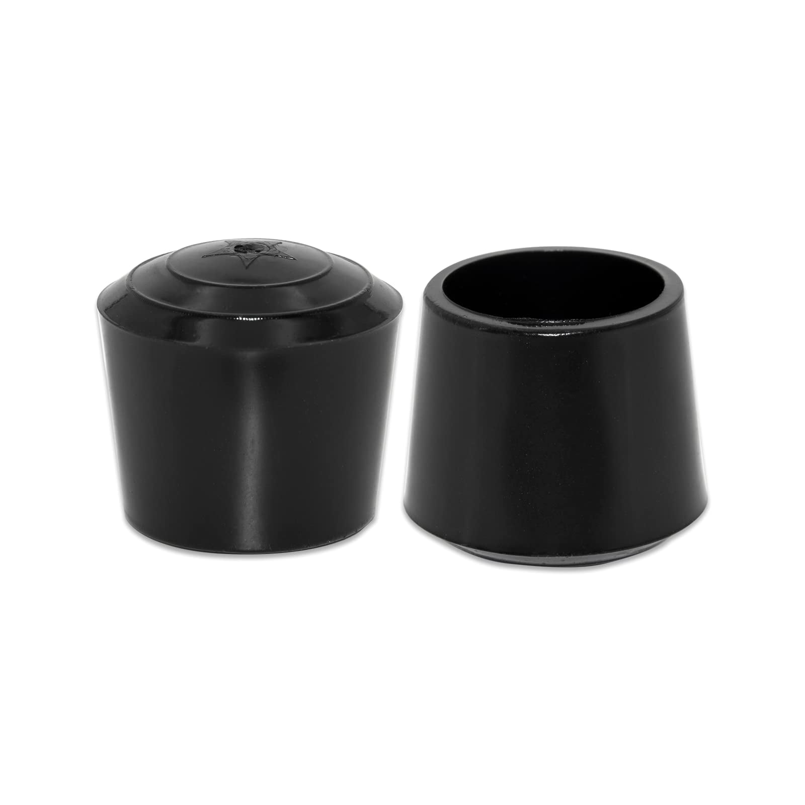 Flyshop 4PCS Round Synthetic Rubber Chair Leg Caps Non-Slip Noise ...
