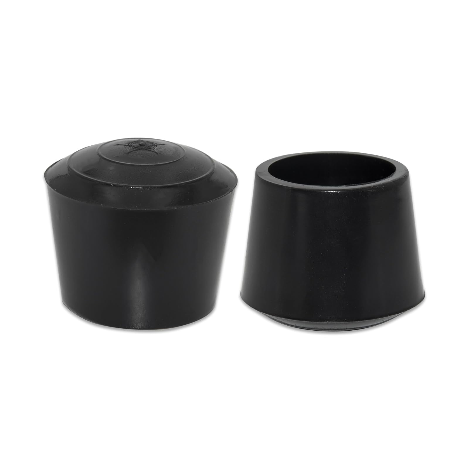 Flyshop 4PCS Round Synthetic Rubber Chair Leg Caps Non-Slip Noise ...