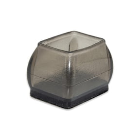 Ezprotekt Rectangle Furniture Leg Caps with Felt Floor Protectors for ...