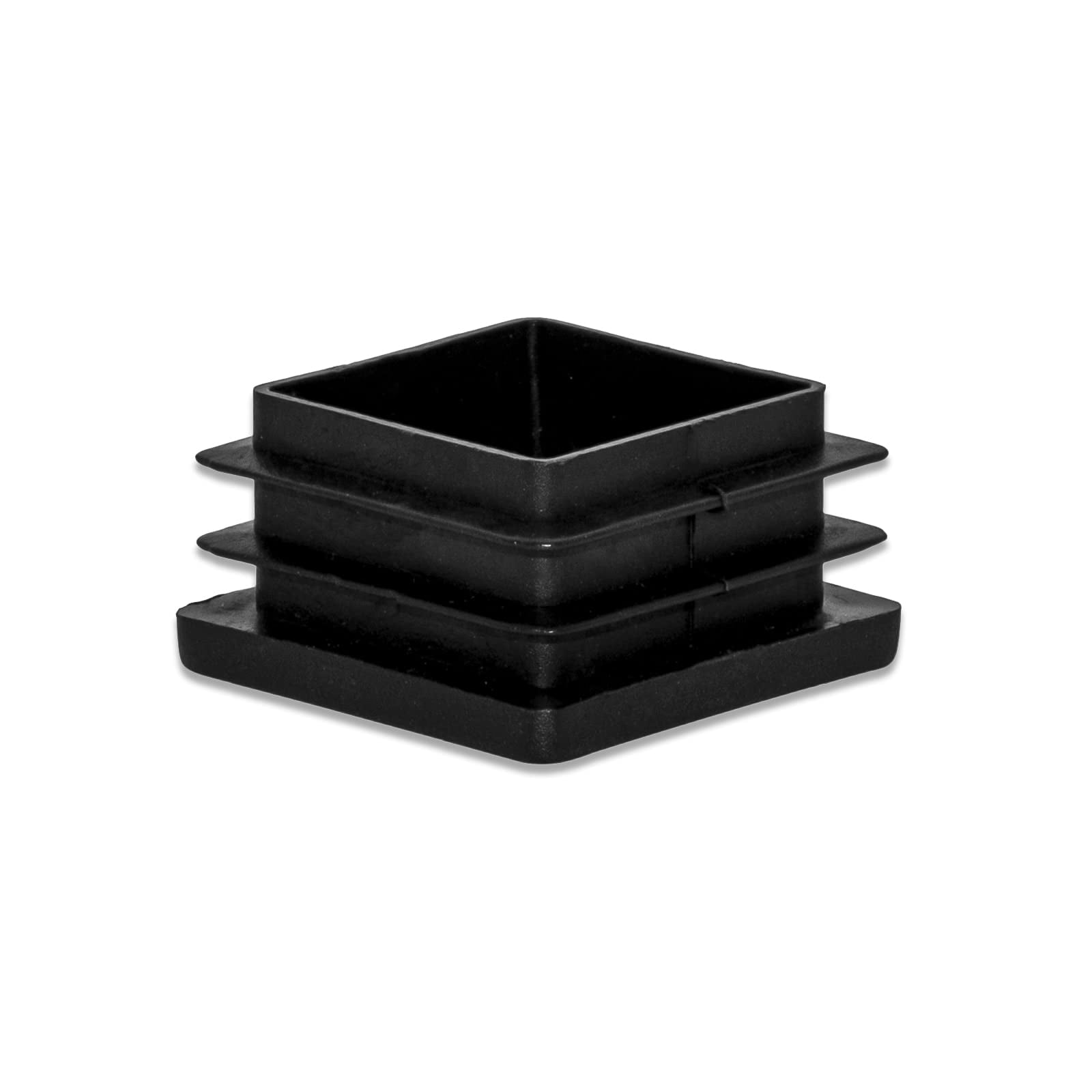 Flyshop 8PCS Square Plastic Pipe Plug Tubing End Caps Hole Plugs Tube ...