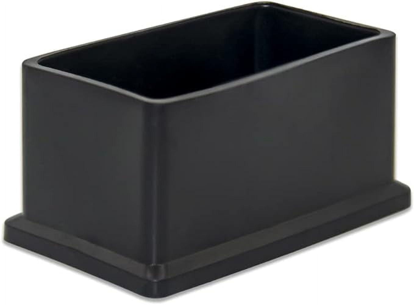 Flyshop 8Pcs Rectangle Chair Leg Caps Non-Marking PVC Chair Leg Floor ...