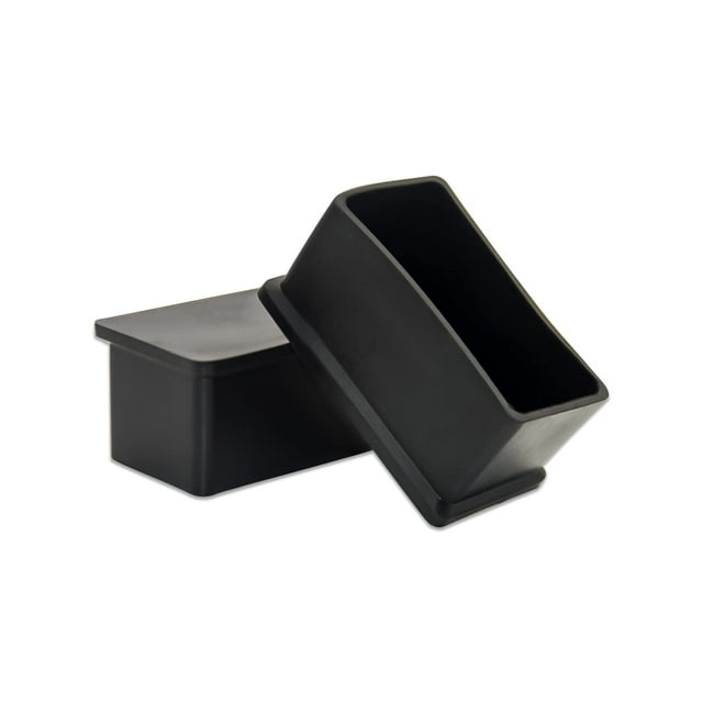 Flyshop 8Pcs Rectangle Chair Leg Caps Non-Marking PVC Chair Leg Floor ...