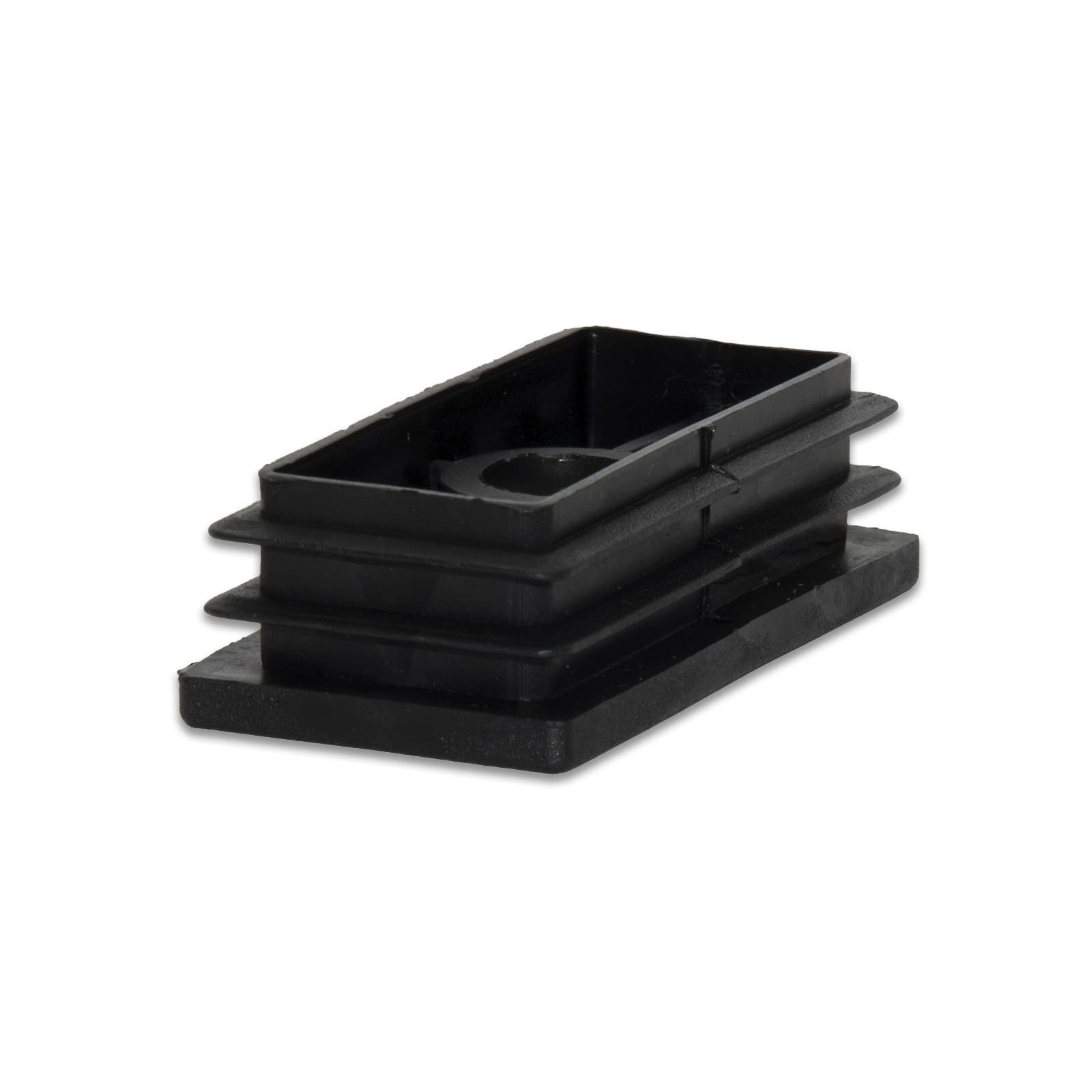 Flyshop 8pcs Black Rectangle M8 Thread Tube Insert Plastic Adjustable ...