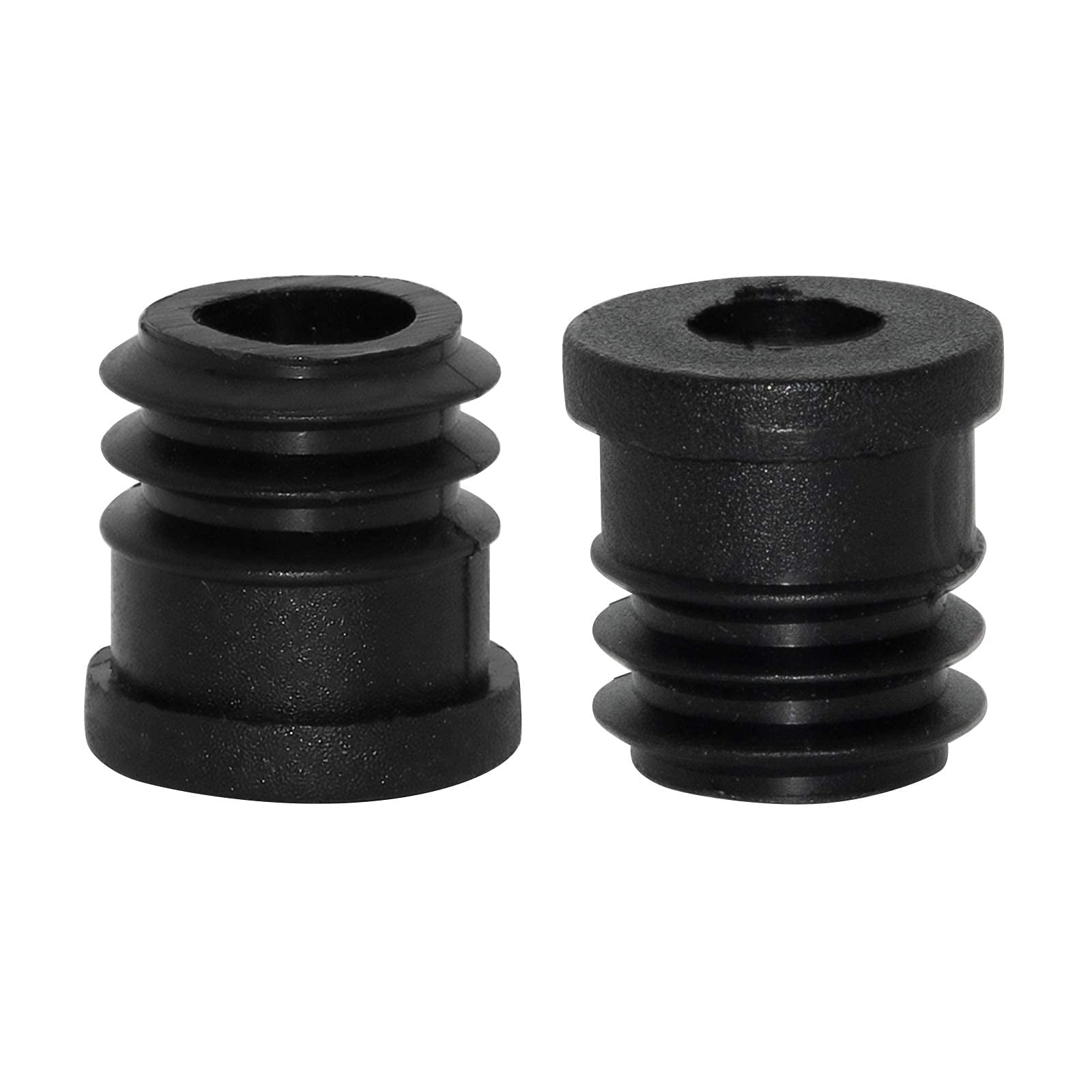 Flyshop 8pcs Black Round M6 Thread Tube Insert Plastic Adjustable ...