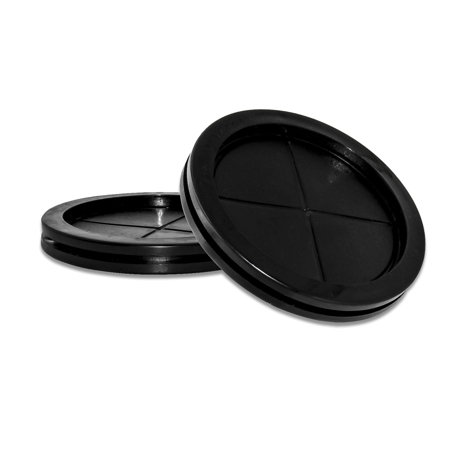 Flyshop Black Double-sided Synthetic Rubber Grommets Wire Protection, 4 ...