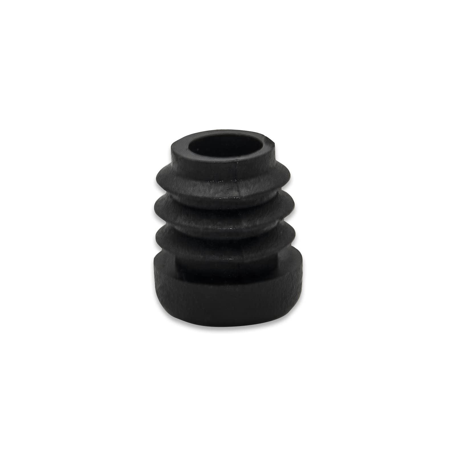 Flyshop Black Plastic Hole Plug Round Tubing End Cap Chair Glide ...