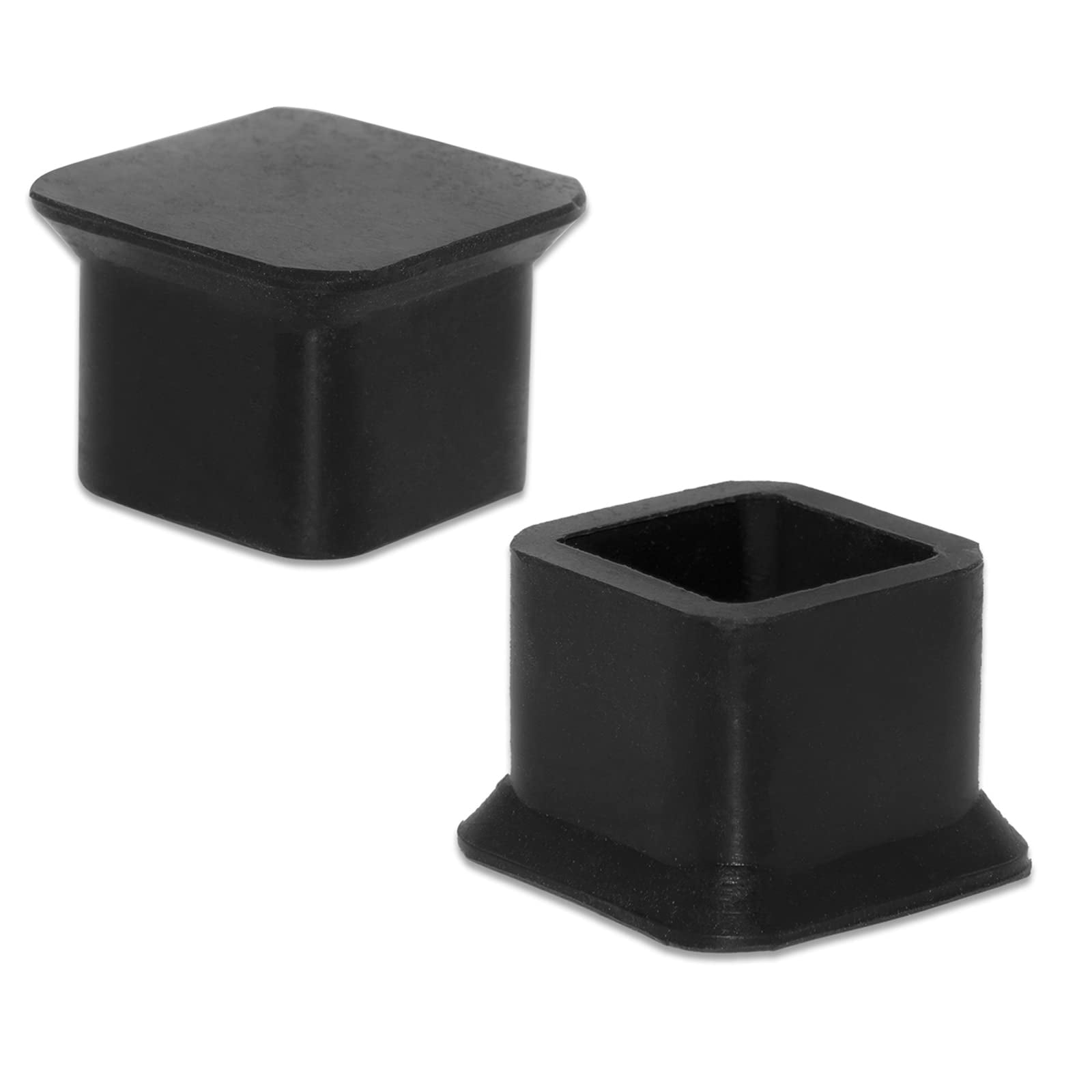 Flyshop Durable Silicone Leg Tips Square Chair Leg Caps Furniture Floor ...