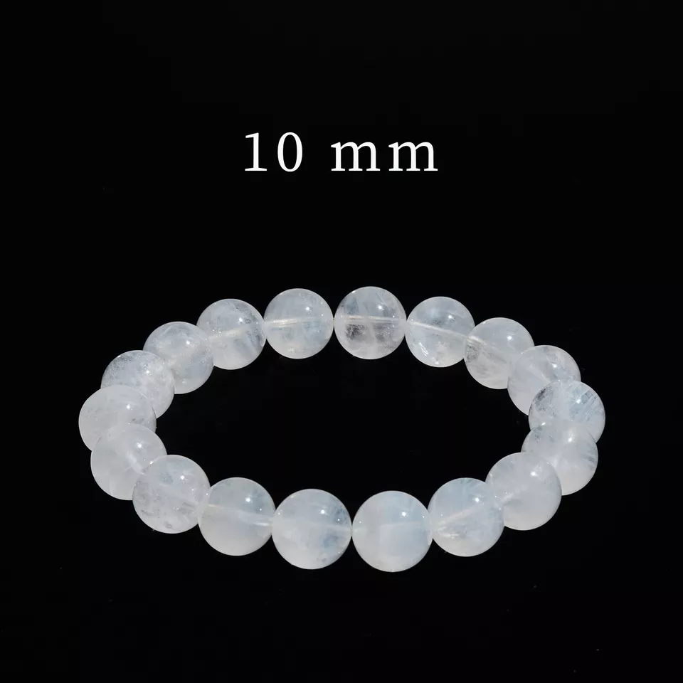 Flyshop Jewelry Natural Blue Needle Crystal Bracelet, Ice Seed, Premium ...