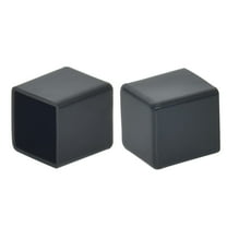 Flyshop Square Synthetic Rubber Leg Tips Furniture Chair Leg Caps Floor ...