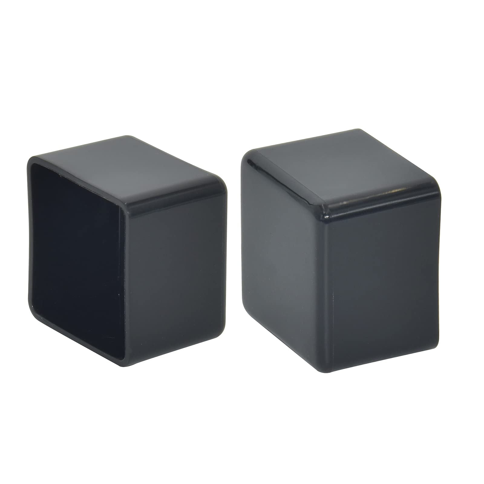 Flyshop Square Flexible PVC Leg Tips Furniture Chair Leg Caps Floor ...