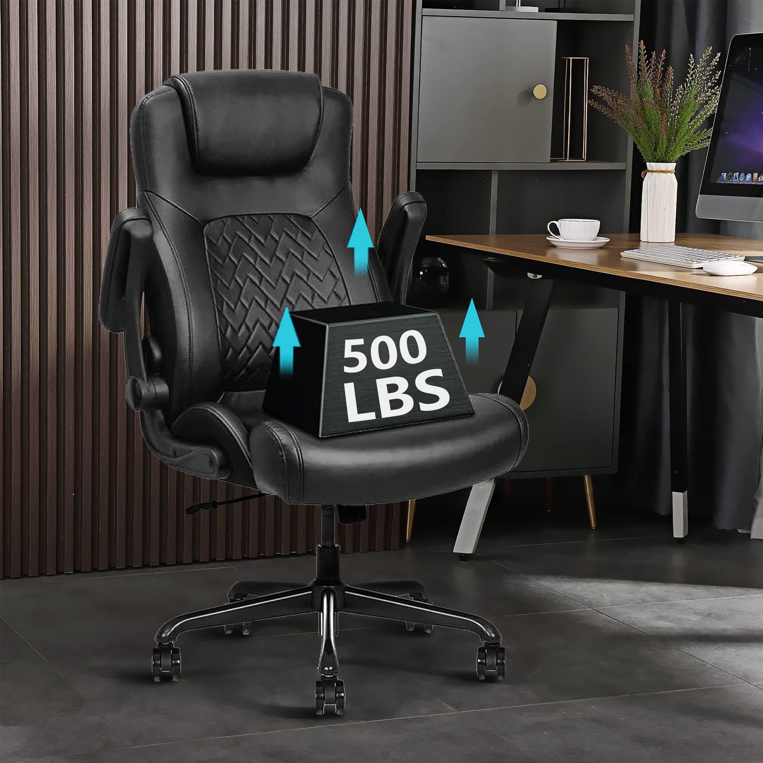 Free Shipping! Flysky Ergonomic Desk Chair - Big and Tall Office Chair ...